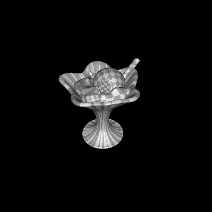 classique sundae 3D model | CGTrader