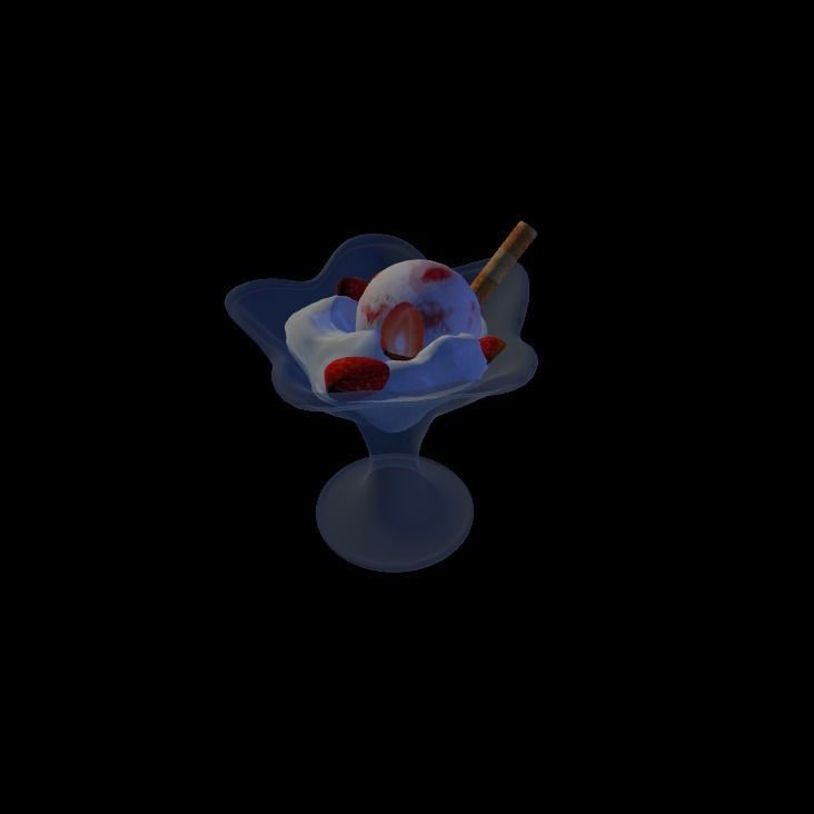 classique sundae 3D model | CGTrader