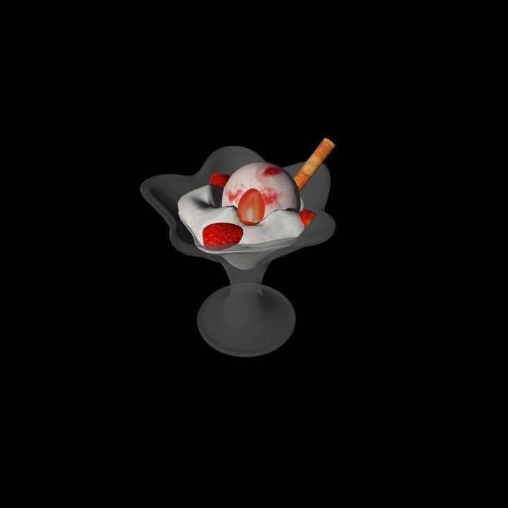 classique sundae 3D model | CGTrader