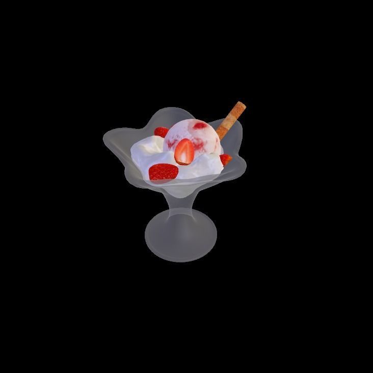 classique sundae 3D model | CGTrader