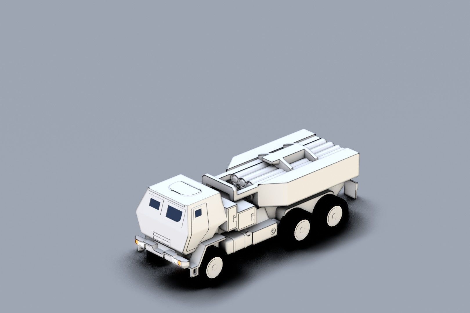 High Mobility Artillery Rocket System 3D model 3D printable | CGTrader
