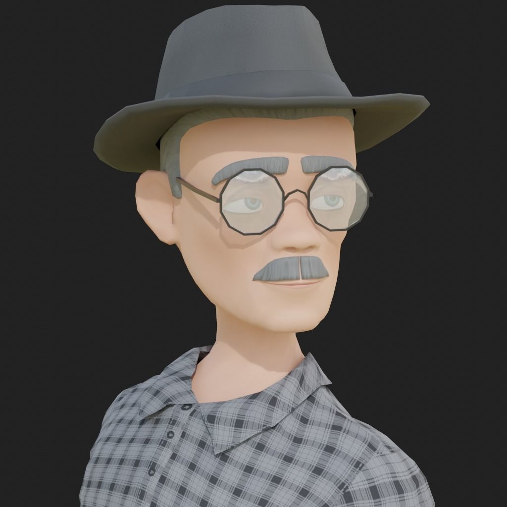 Stylized Customizable Avatar - Male - FREE free VR / AR / low-poly 3D ...