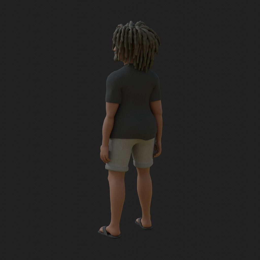 Stylized Customizable Avatar - Male - FREE free VR / AR / low-poly 3D ...