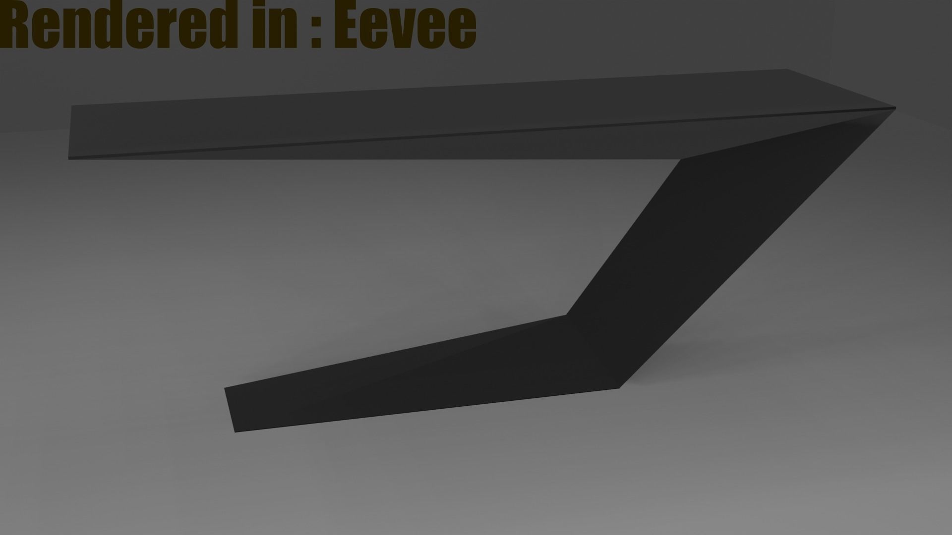 3D model Modern Gemoetric Table 01 VR / AR / low-poly | CGTrader
