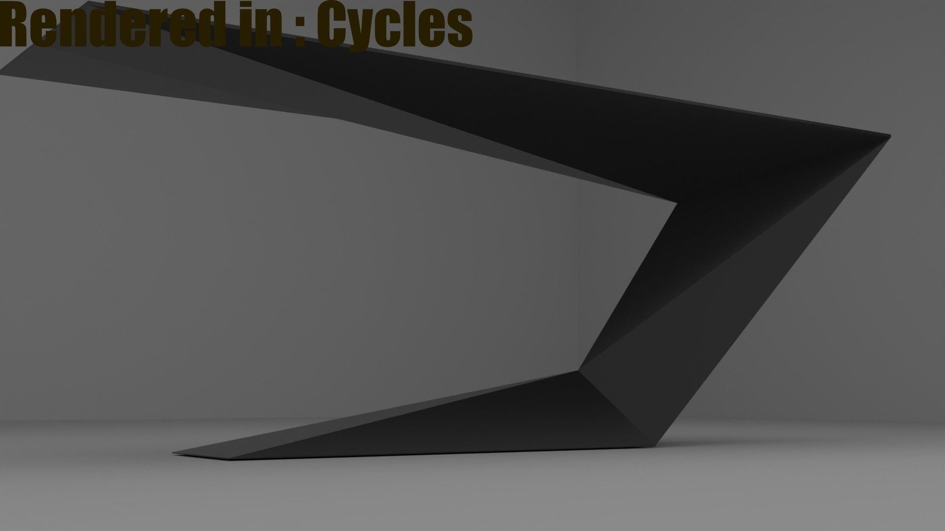 3D model Modern Gemoetric Table 01 VR / AR / low-poly | CGTrader
