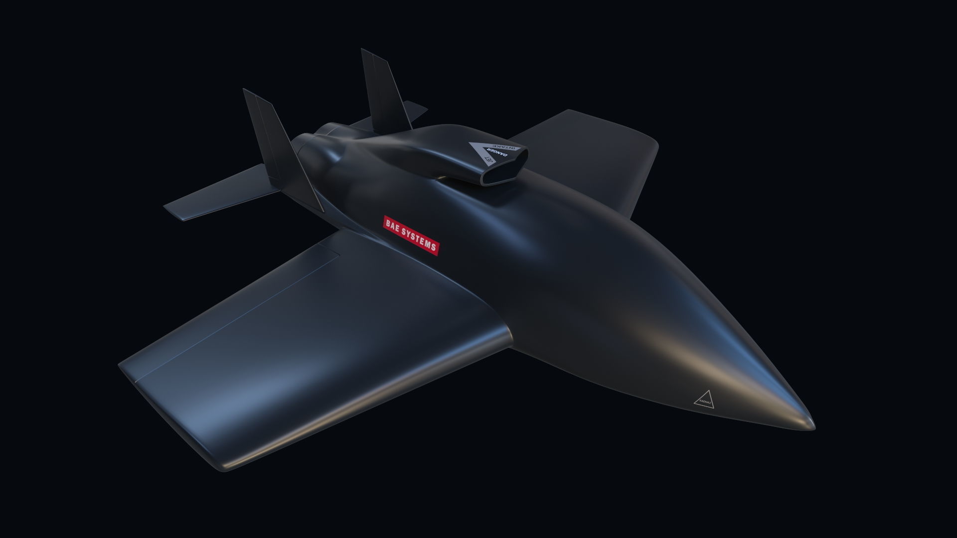 BAE UAS Concept 1 3D model | CGTrader