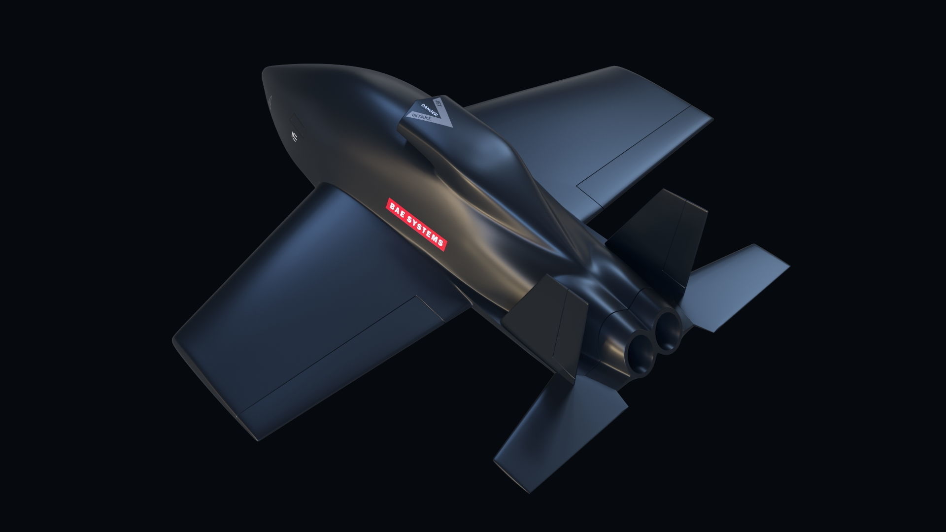 BAE UAS Concept 1 3D model | CGTrader