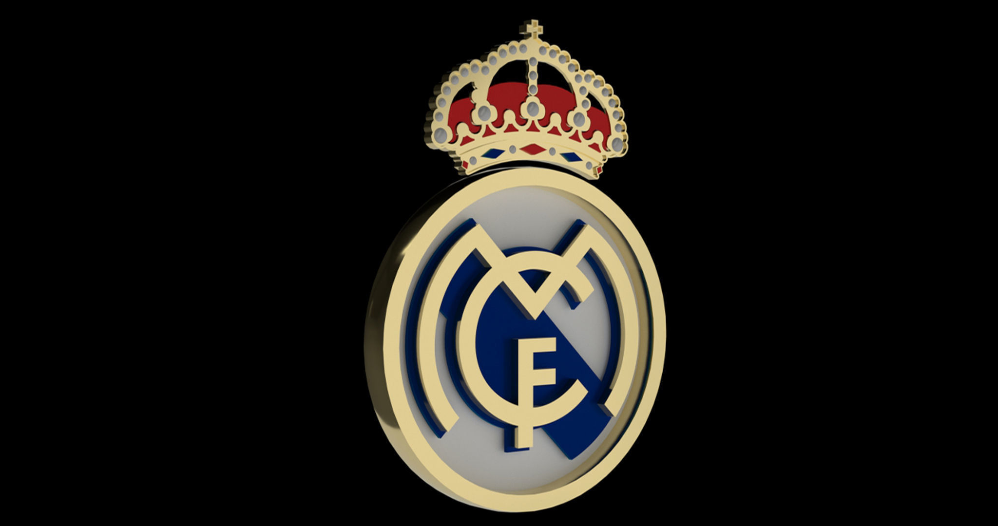 Real Madrid Escudo 3D model | CGTrader