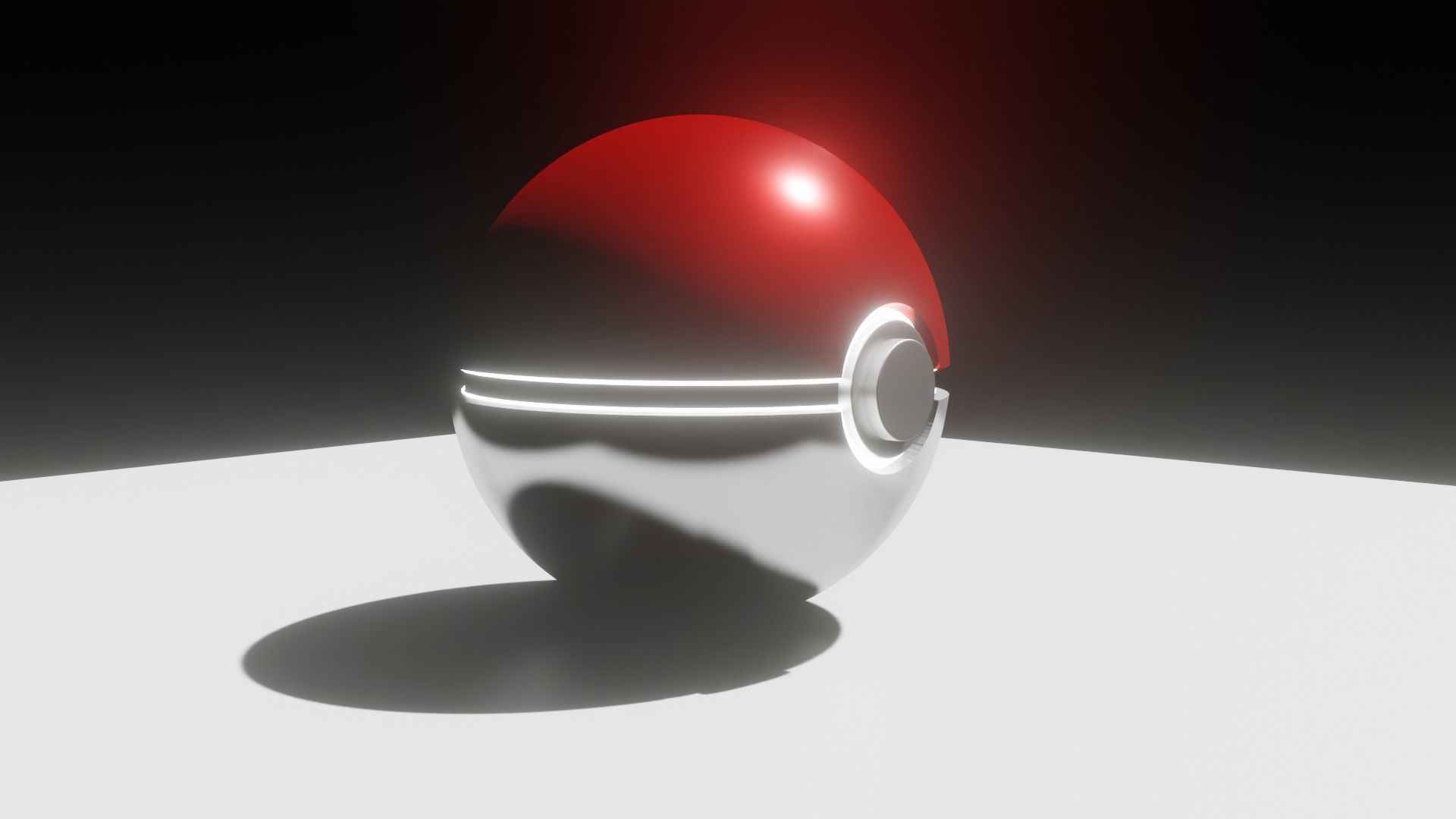 Pokeball pokemon ball 3D model | CGTrader
