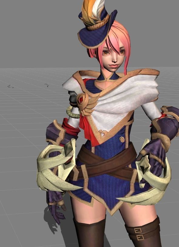 Fanny mobile Legends 3d skin 04 3D model animated rigged | CGTrader