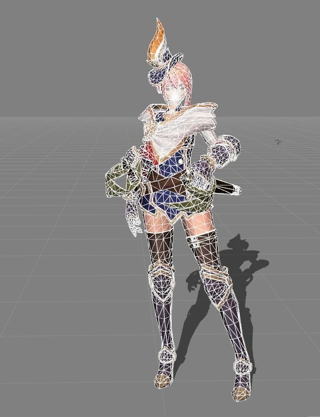 Fanny Royal Cavalry Skin 3D model animated rigged | CGTrader