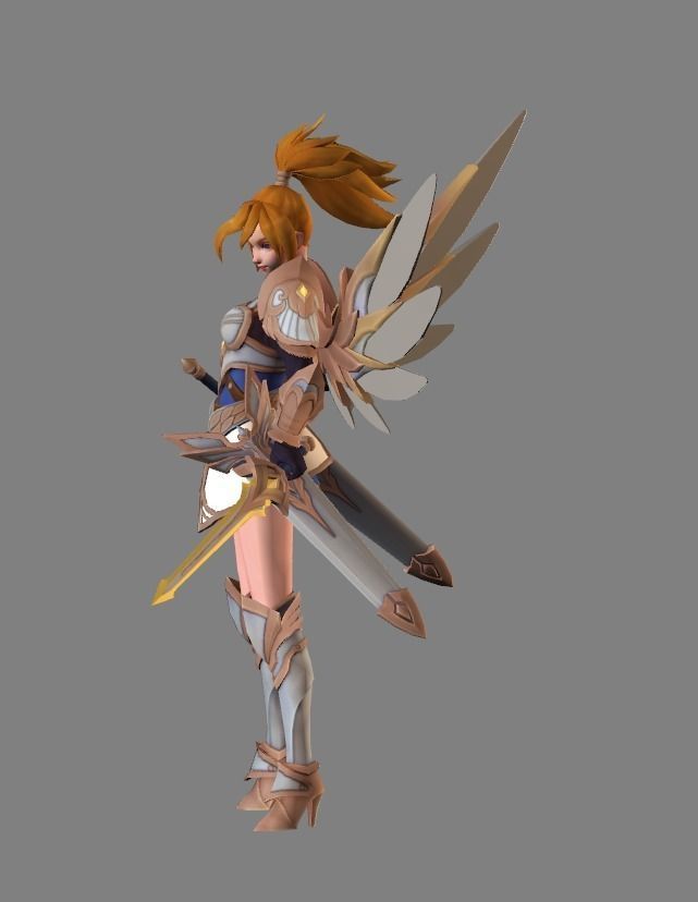 fanny 3d mobile legends skin 06 3D model animated rigged | CGTrader
