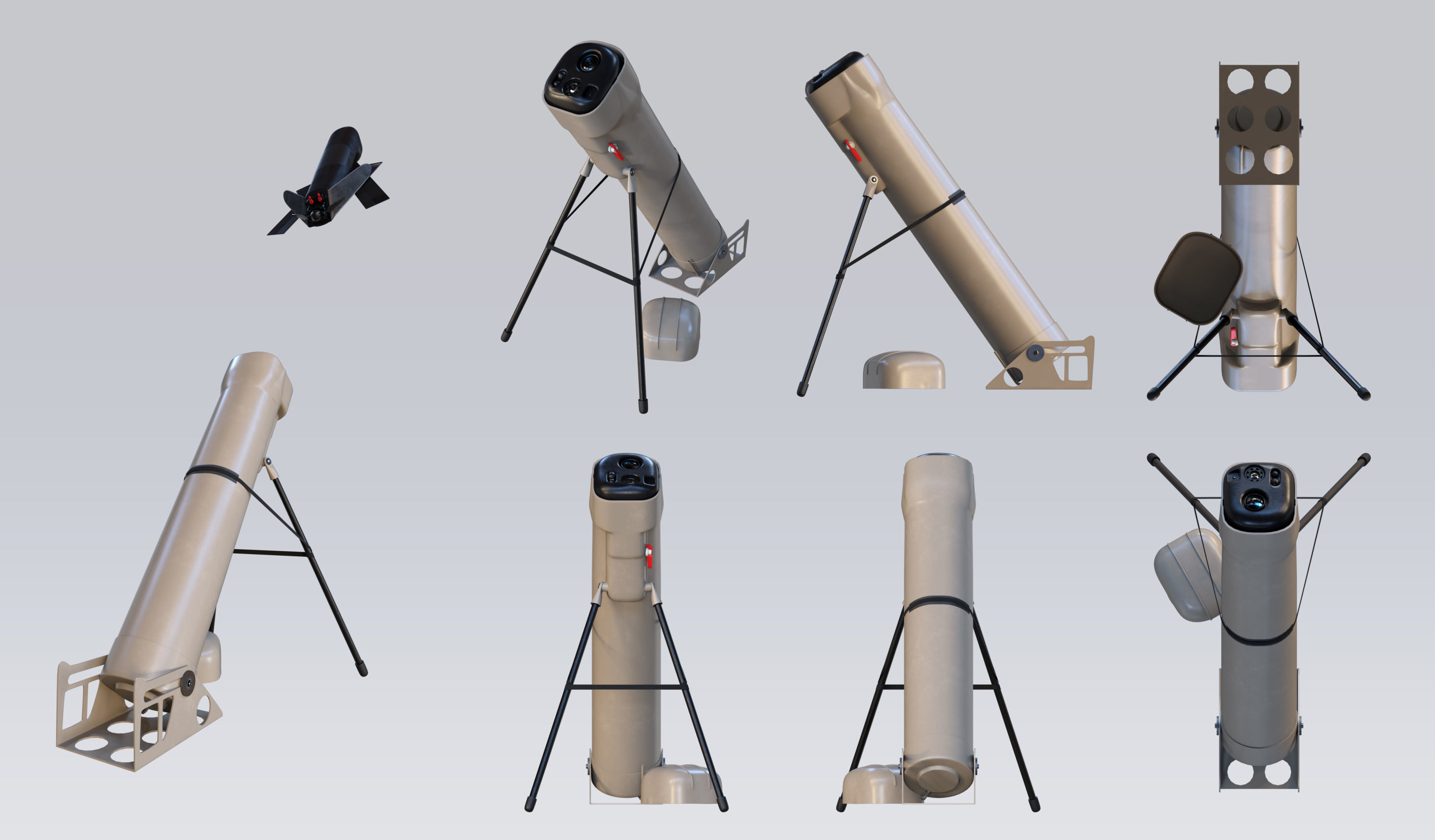 AeroVironment Switchblade 300 3D model animated | CGTrader