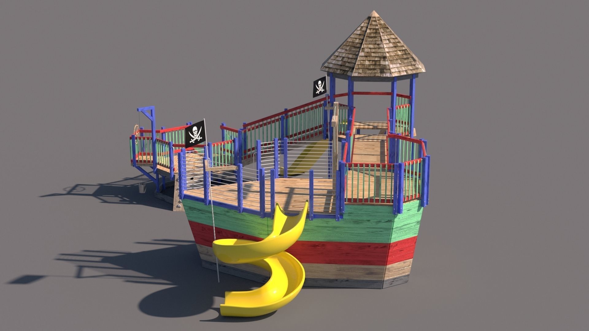 playground free 3D model | CGTrader