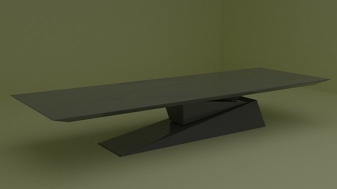 3D model Modern geometric Table 03 VR / AR / low-poly | CGTrader