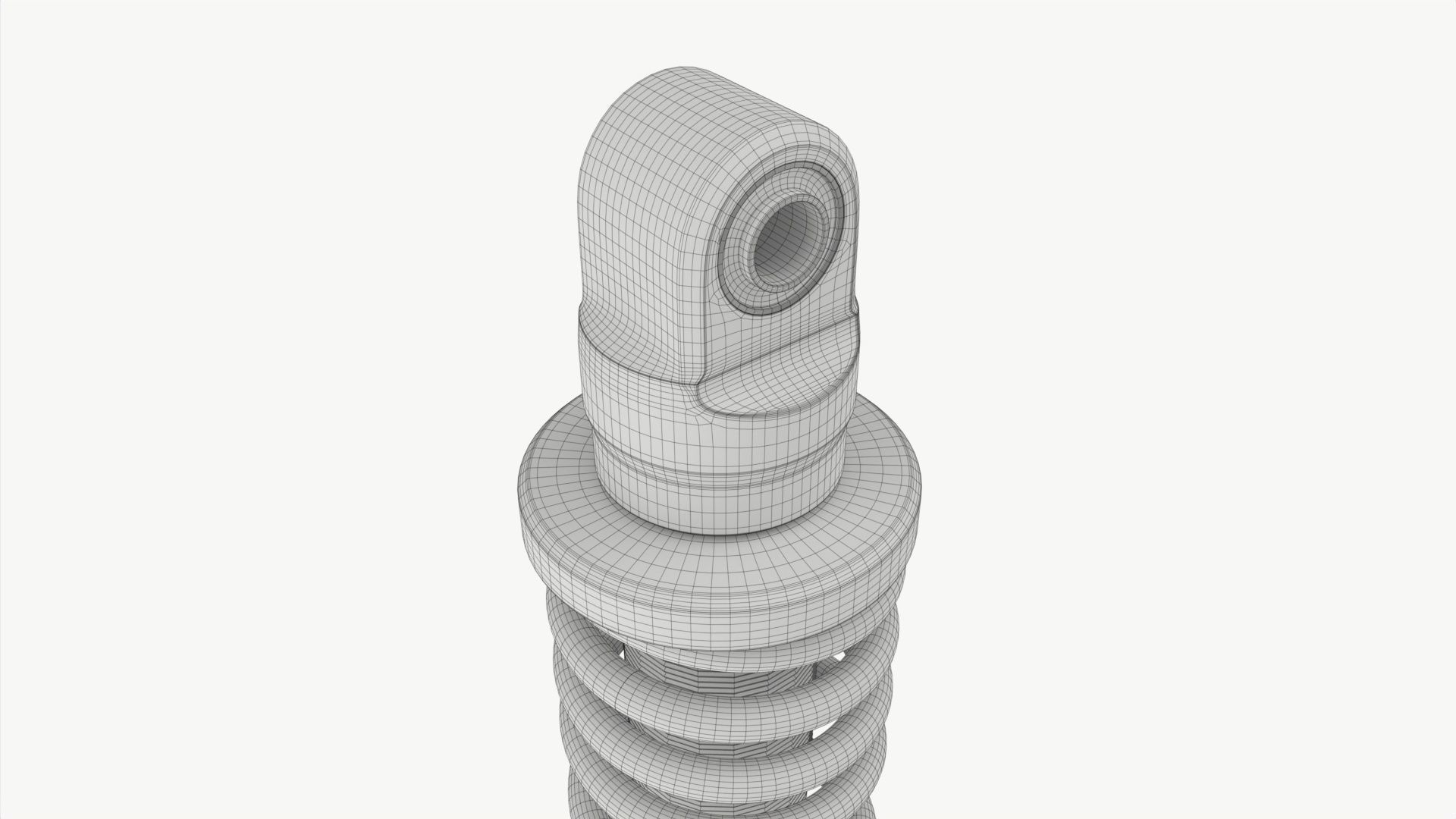 Shock absorber 3D model | CGTrader