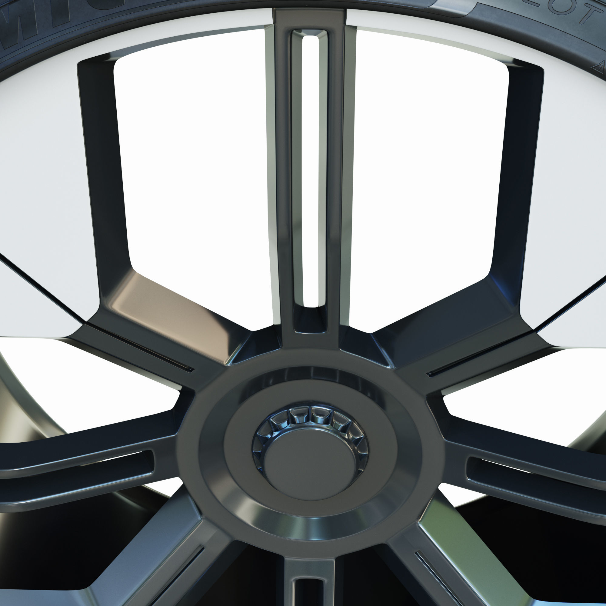 Polestar O2 wheel 3D model | CGTrader