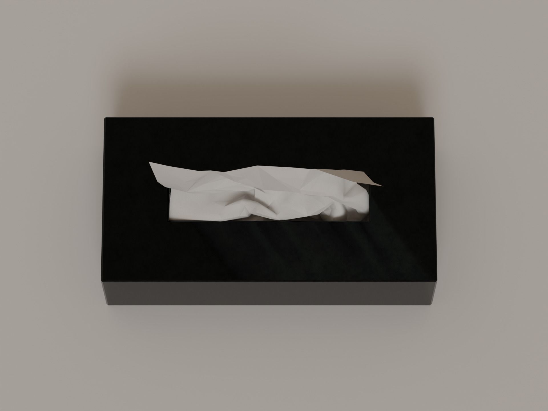 Tissue Box free VR / AR / low-poly 3D model | CGTrader