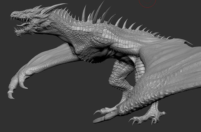 Dargon dragon 3D model | CGTrader