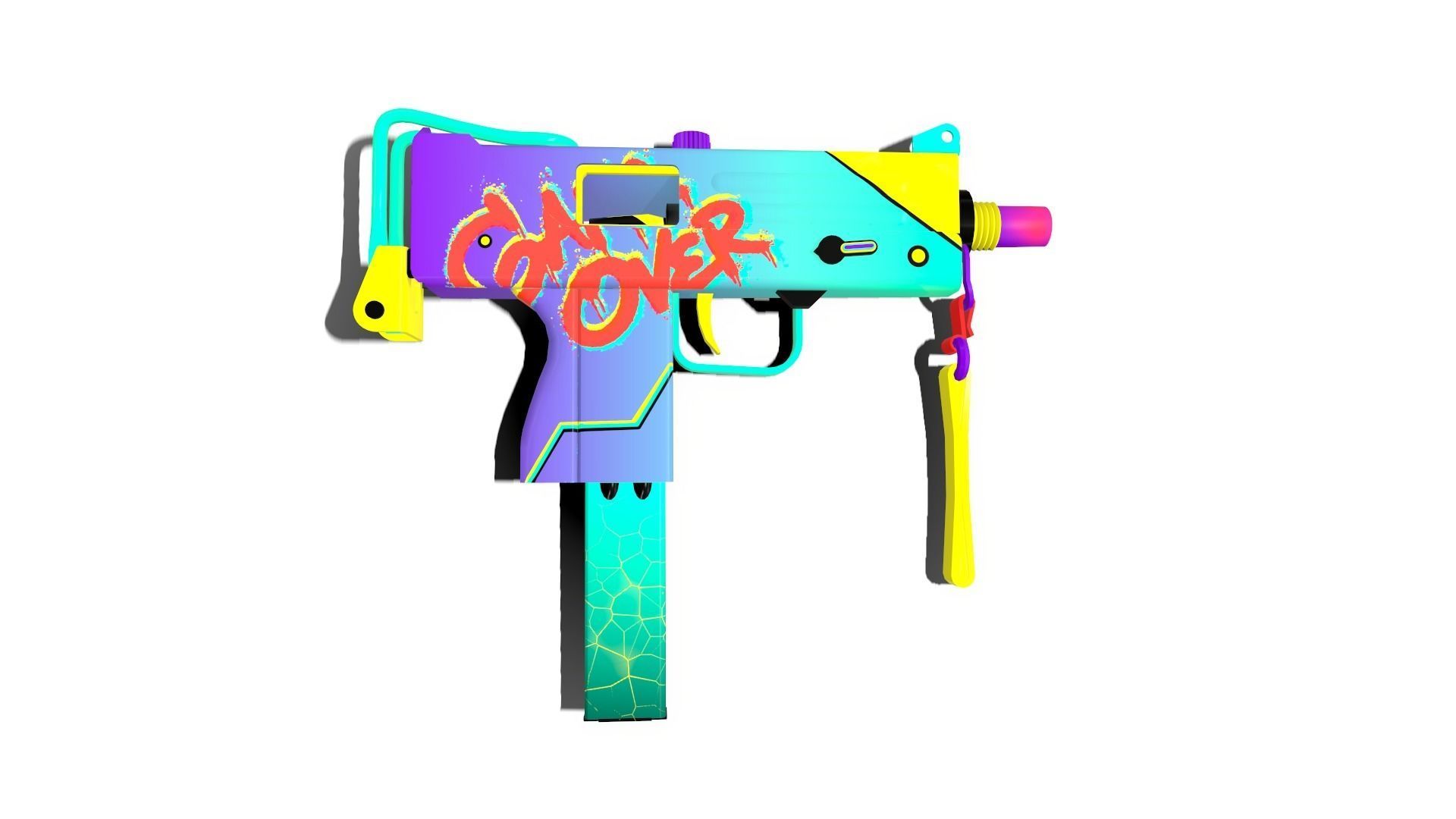 3D model Mac-10 gun VR / AR / low-poly | CGTrader