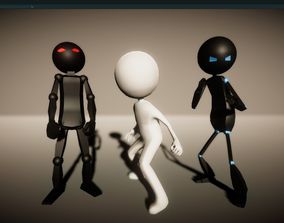Stickman 3D Models | CGTrader