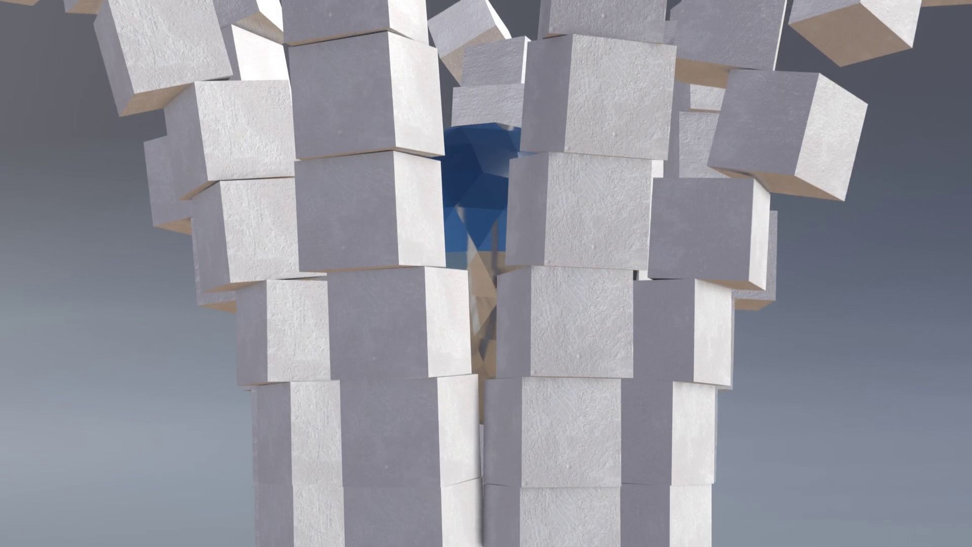 Rigid body animation with sphere 3D model animated | CGTrader