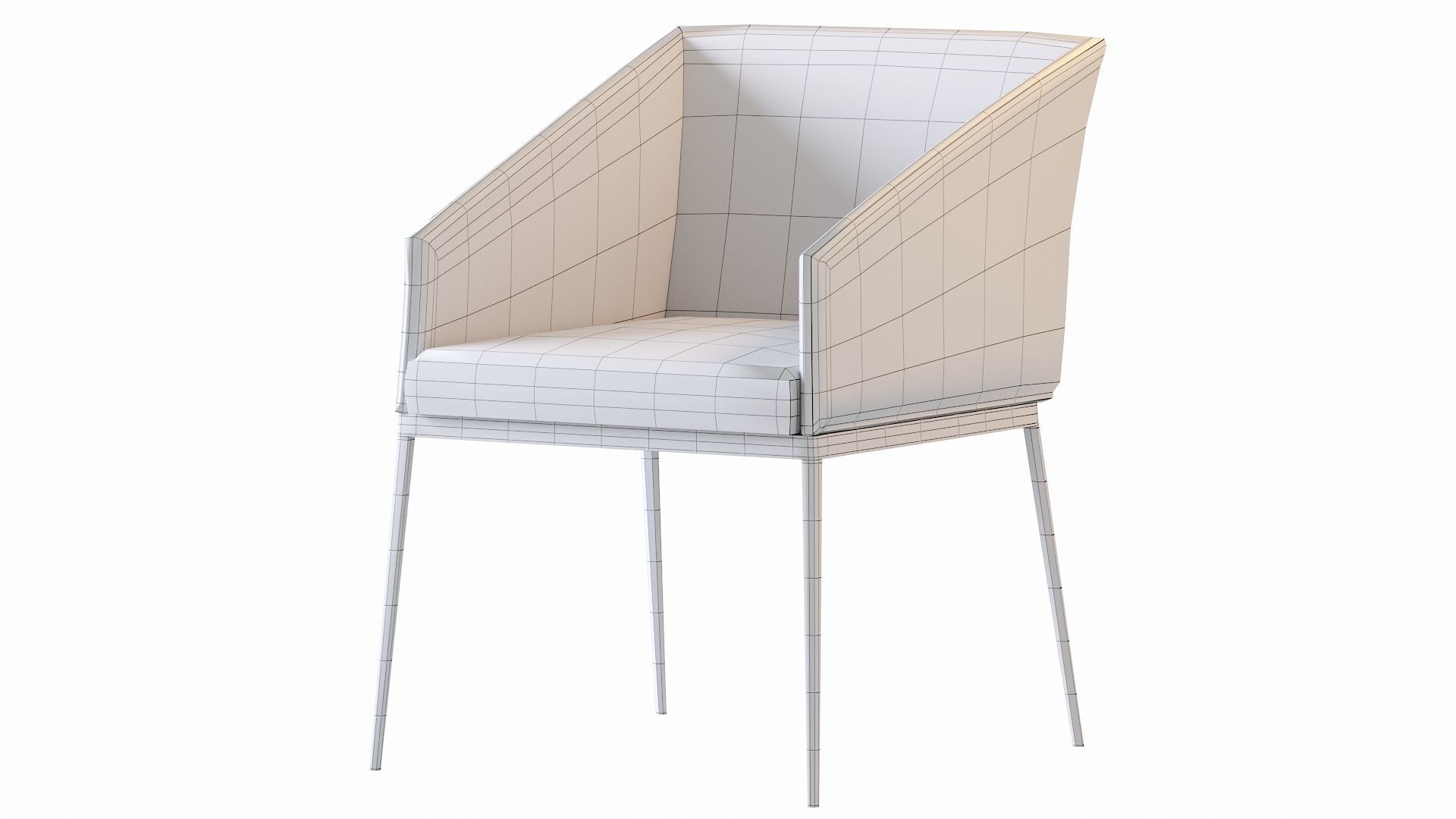 SENSO DINING CHAIR 3D model | CGTrader