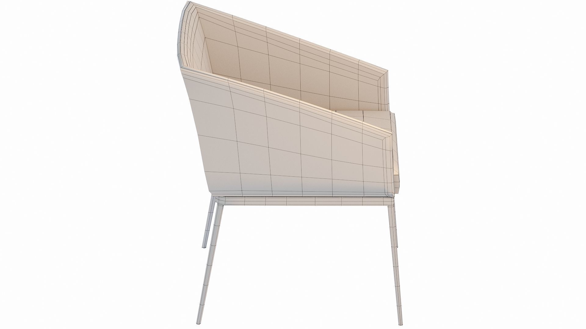 SENSO DINING CHAIR 3D model | CGTrader