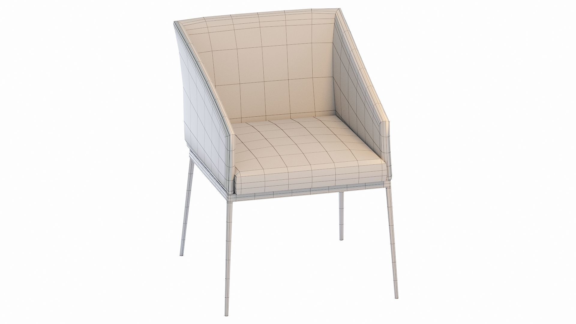 SENSO DINING CHAIR 3D model | CGTrader
