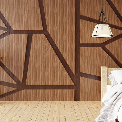 Wall wood V01 for your interior wall wood 3D model | CGTrader