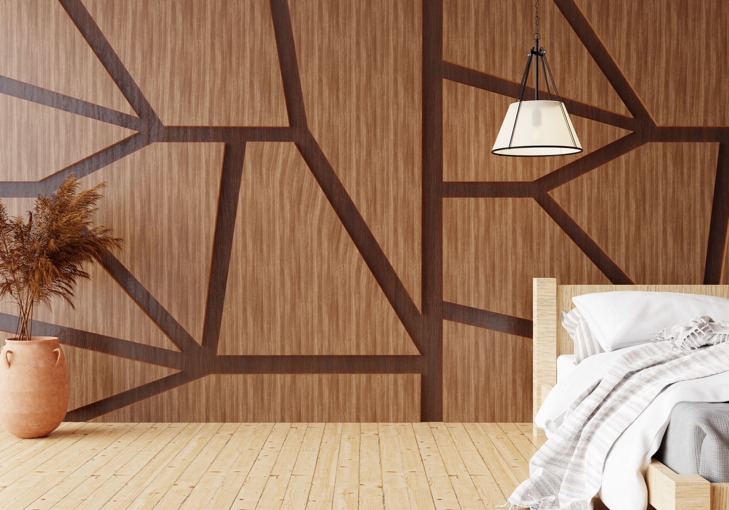 Wall wood V01 for your interior wall wood 3D model | CGTrader