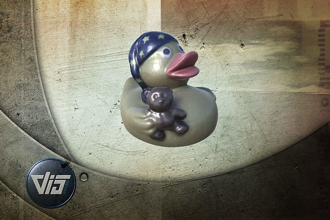 3D model Rubberduck 06 VR / AR / low-poly | CGTrader
