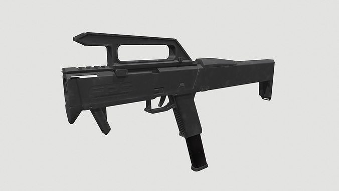 3D model Magpul-FMG-9 VR / AR / low-poly | CGTrader