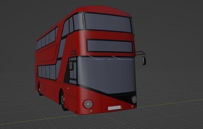 NB4L model double decker bus 3D model | CGTrader