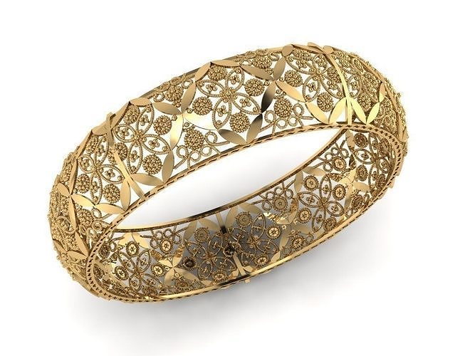 Bracelet 3D model 3D printable | CGTrader