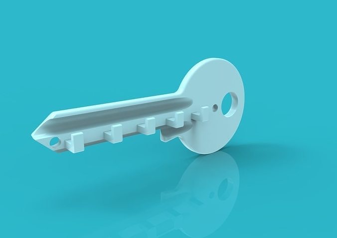 key house 3D model | CGTrader