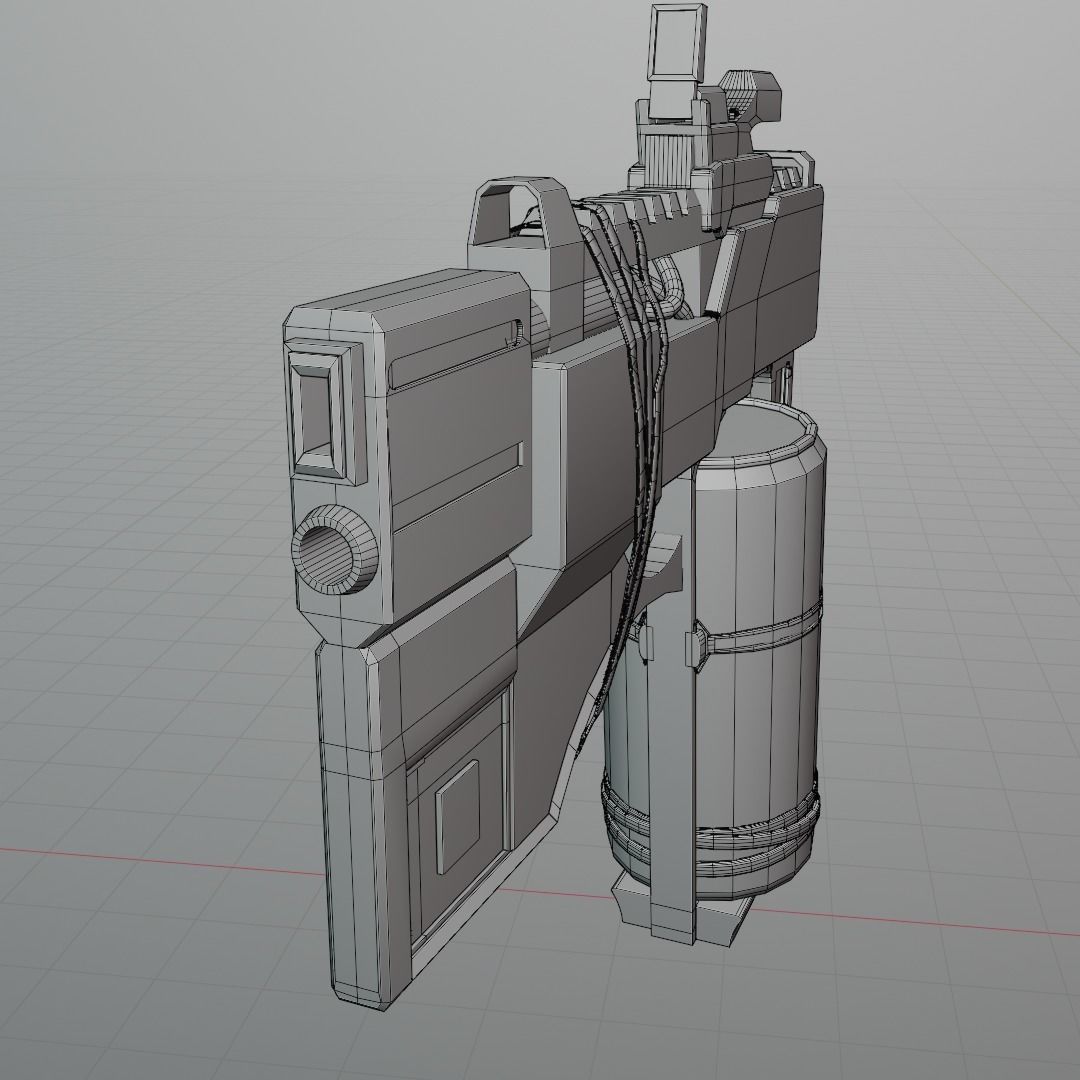 3D model Stylized Gun VR / AR / low-poly | CGTrader