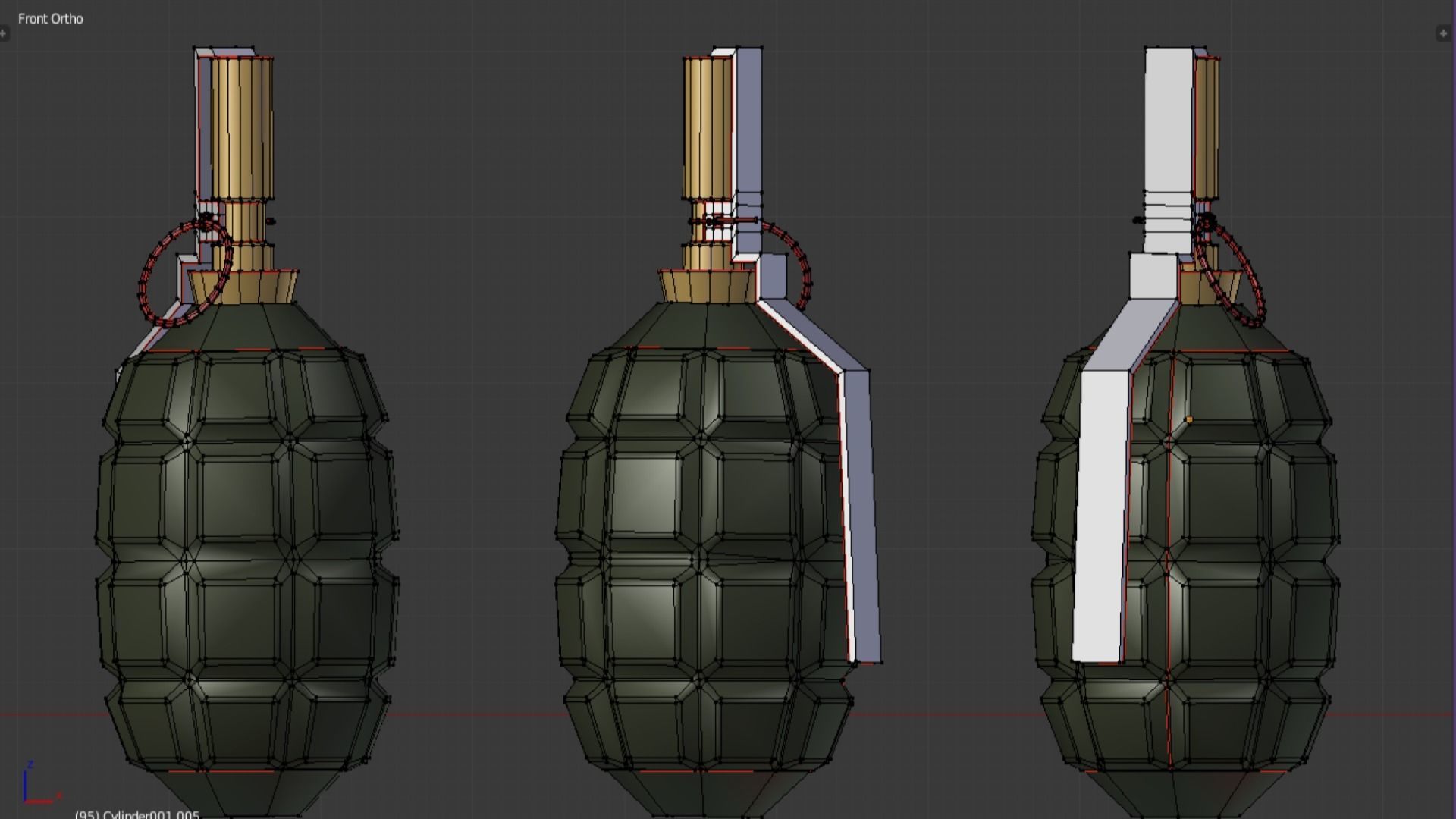 Grenade 3D model | CGTrader