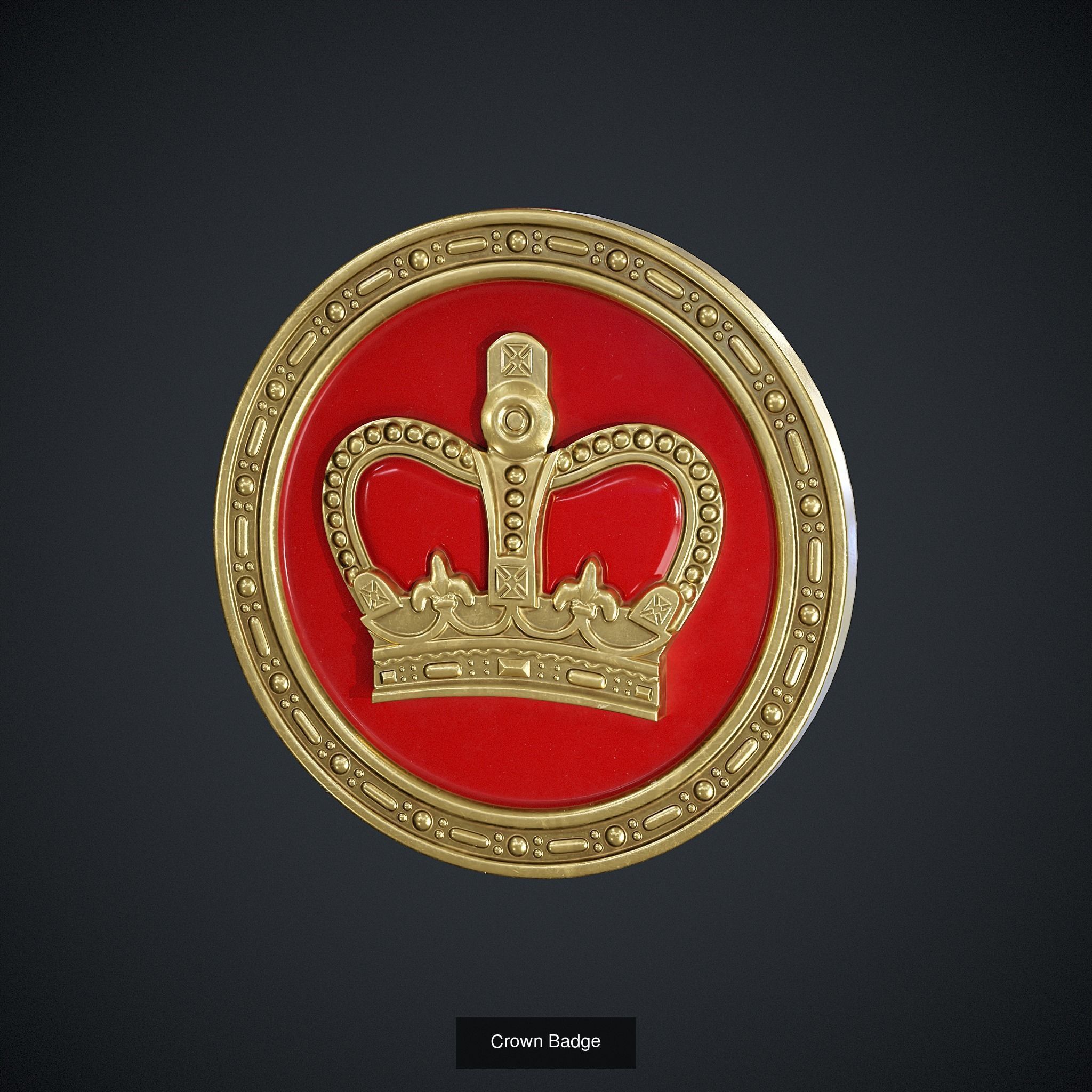 Low poly Badges 3D Model Collection | CGTrader