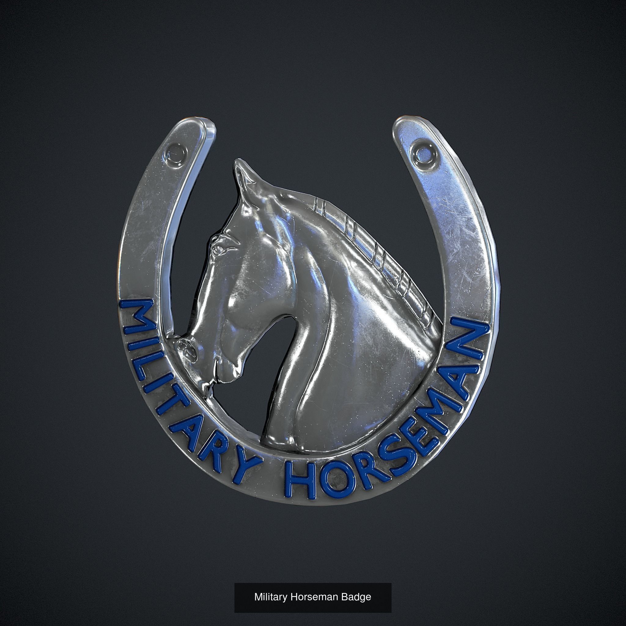 3D Model Collection Low poly Badges gold sheriff badge VR / AR / low-poly | CGTrader