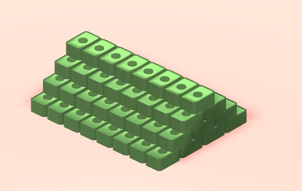 3D model Lowpoly Money Banknote Cash Dollars VR / AR / low-poly | CGTrader