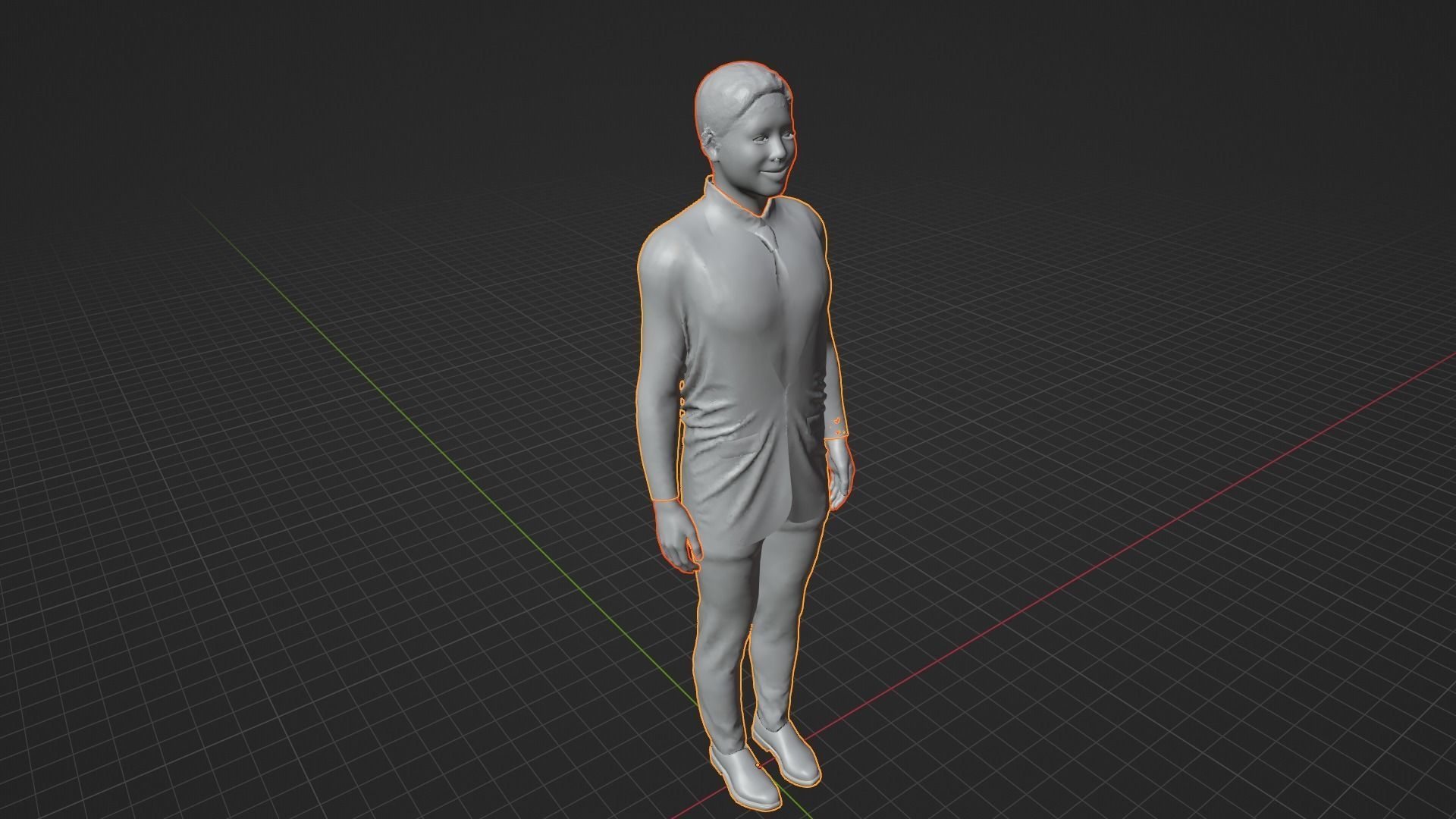 3D model Park Bo Gum VR / AR / low-poly | CGTrader