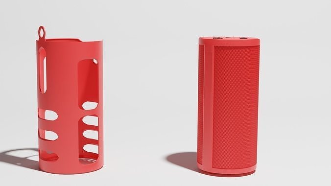 Wireless Bluetooth speaker 3D model | CGTrader