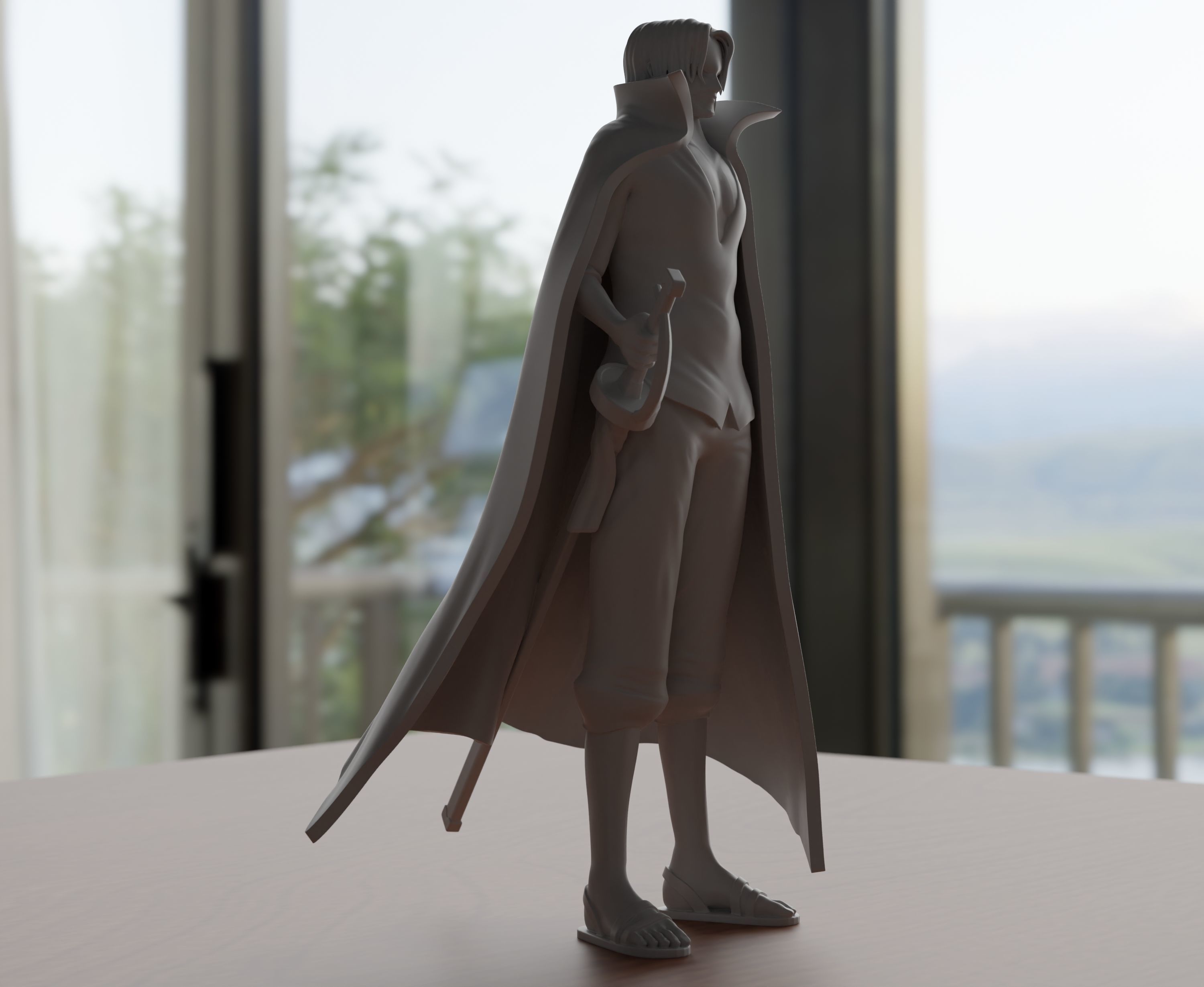 Printed Shanks ONE PIECE 3D model 3D printable | CGTrader