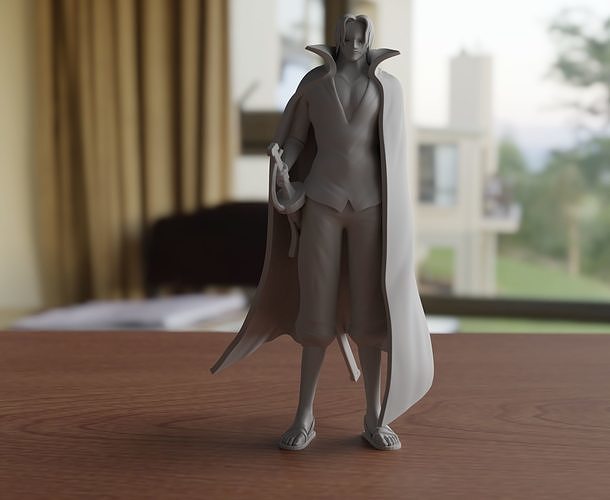 Printed Shanks One Piece 3d Model 3d Printable Cgtrader