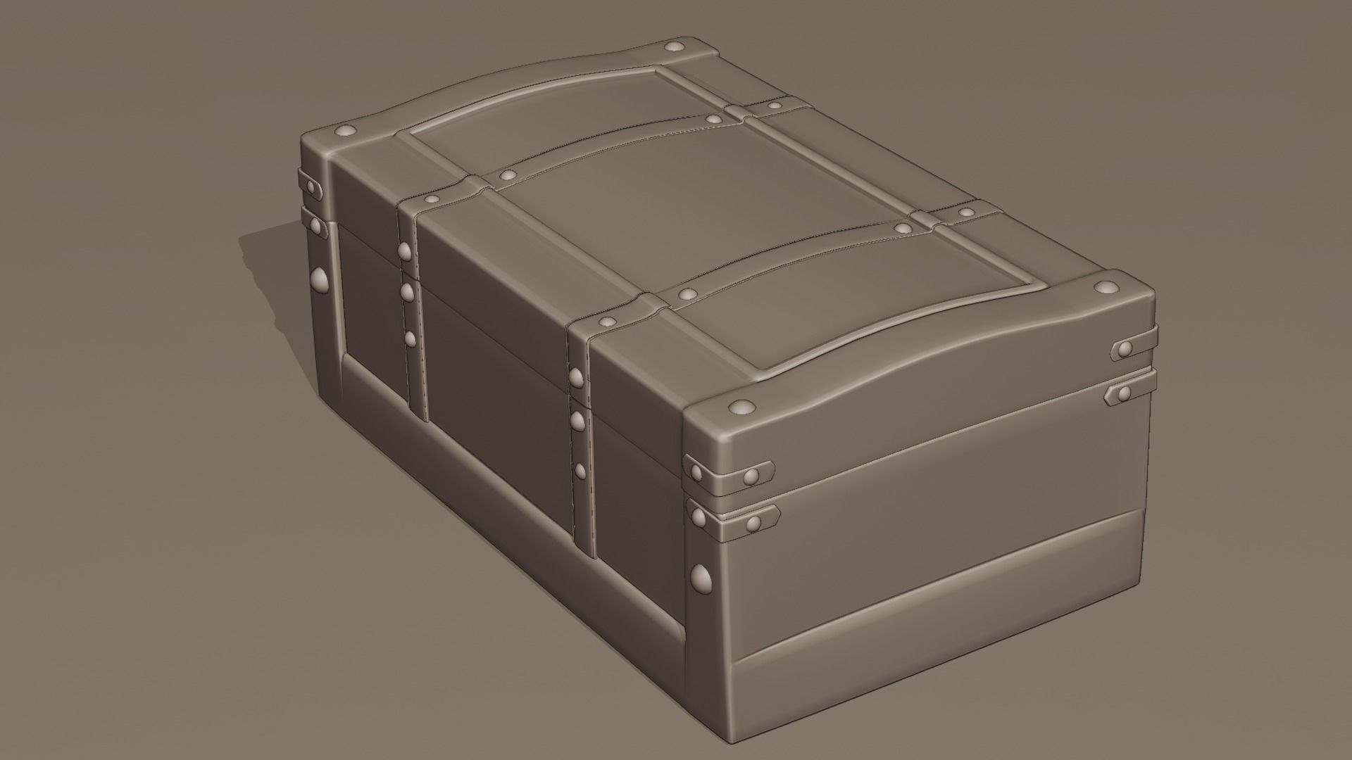 Chest Realistic Stylized 3D Model 3D model | CGTrader