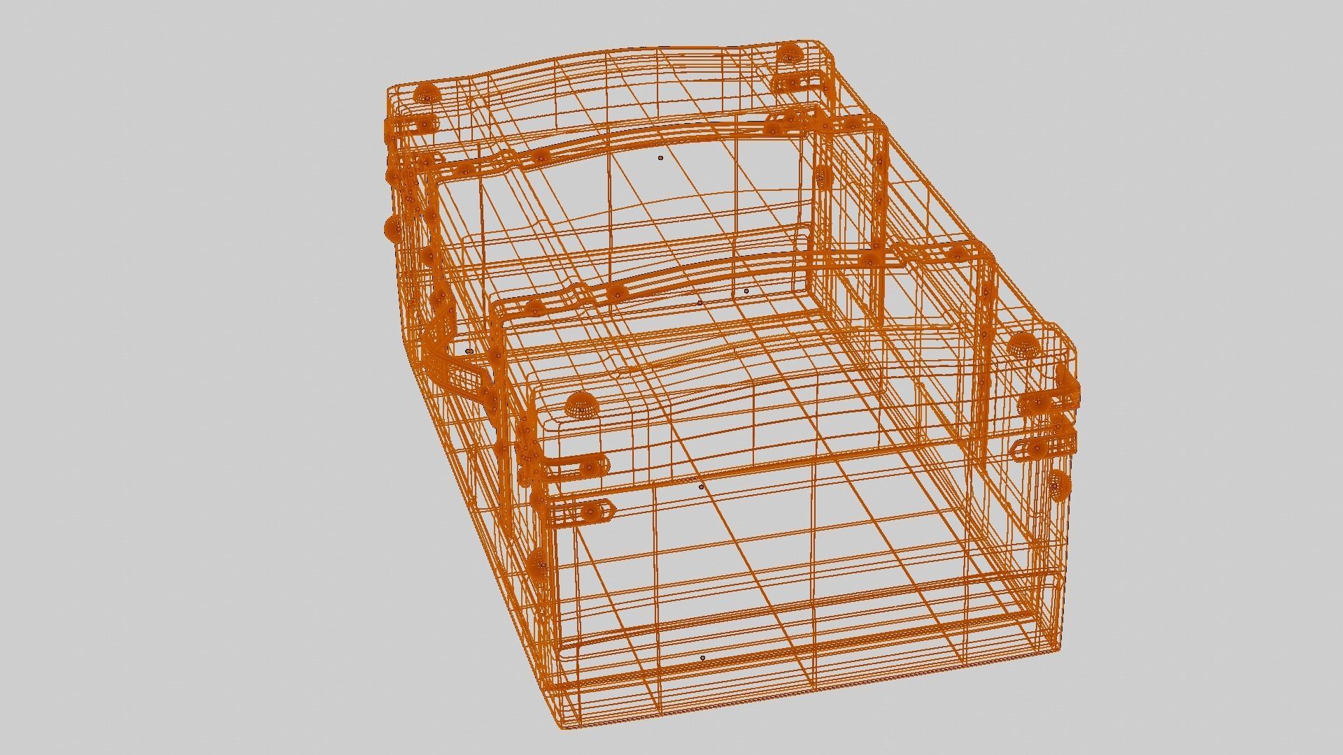 Chest Box 3D model | CGTrader