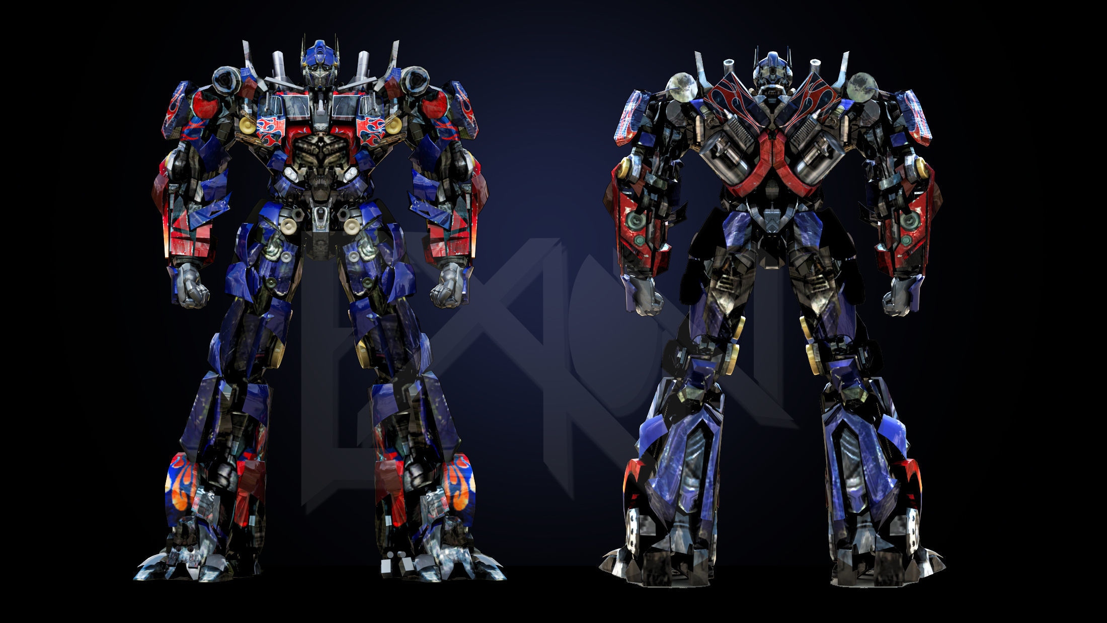 3D model Transformers Optimus Prime DLX DOTM VR / AR / low-poly | CGTrader