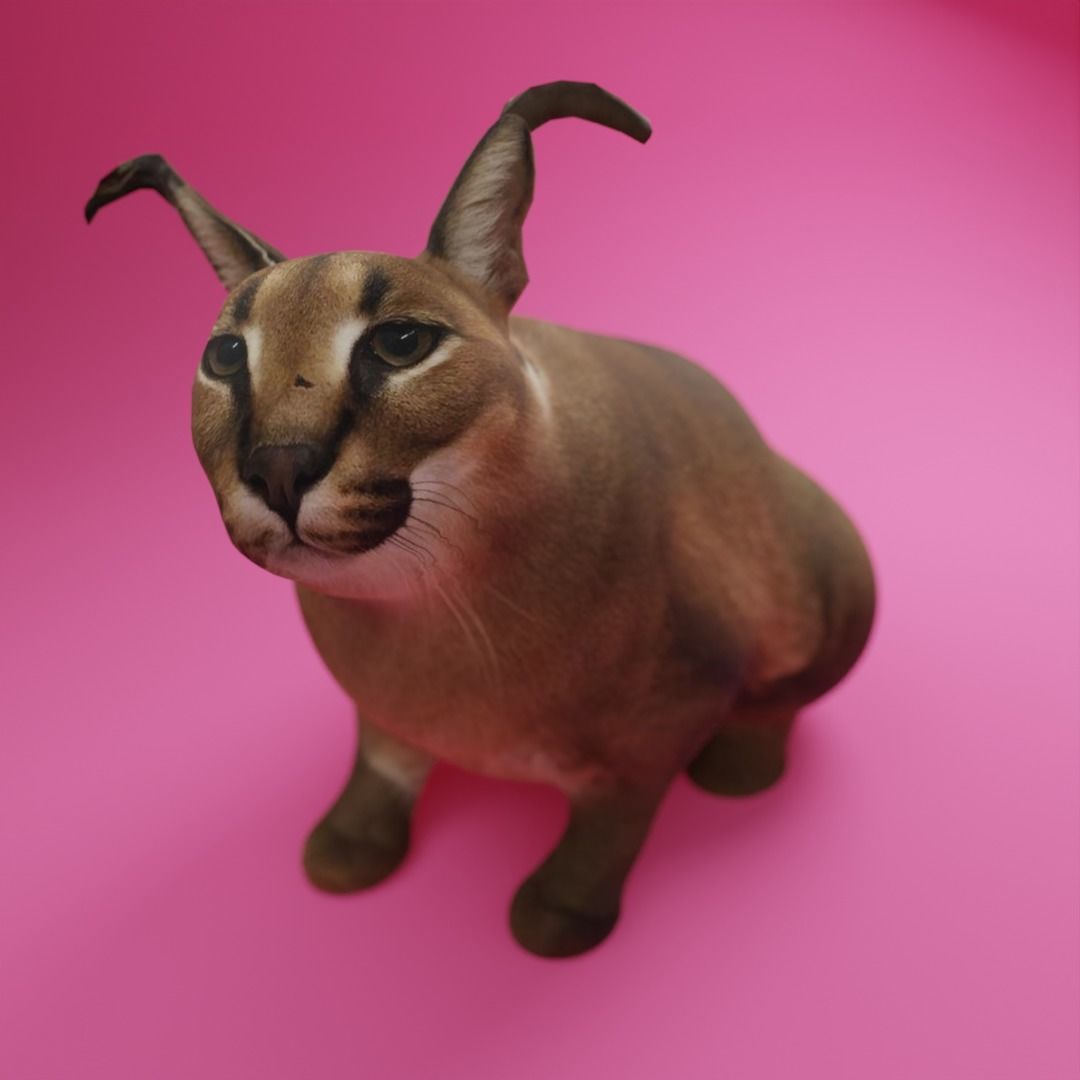 BIG FLOPPA 3D Model free VR / AR / low-poly 3D model | CGTrader