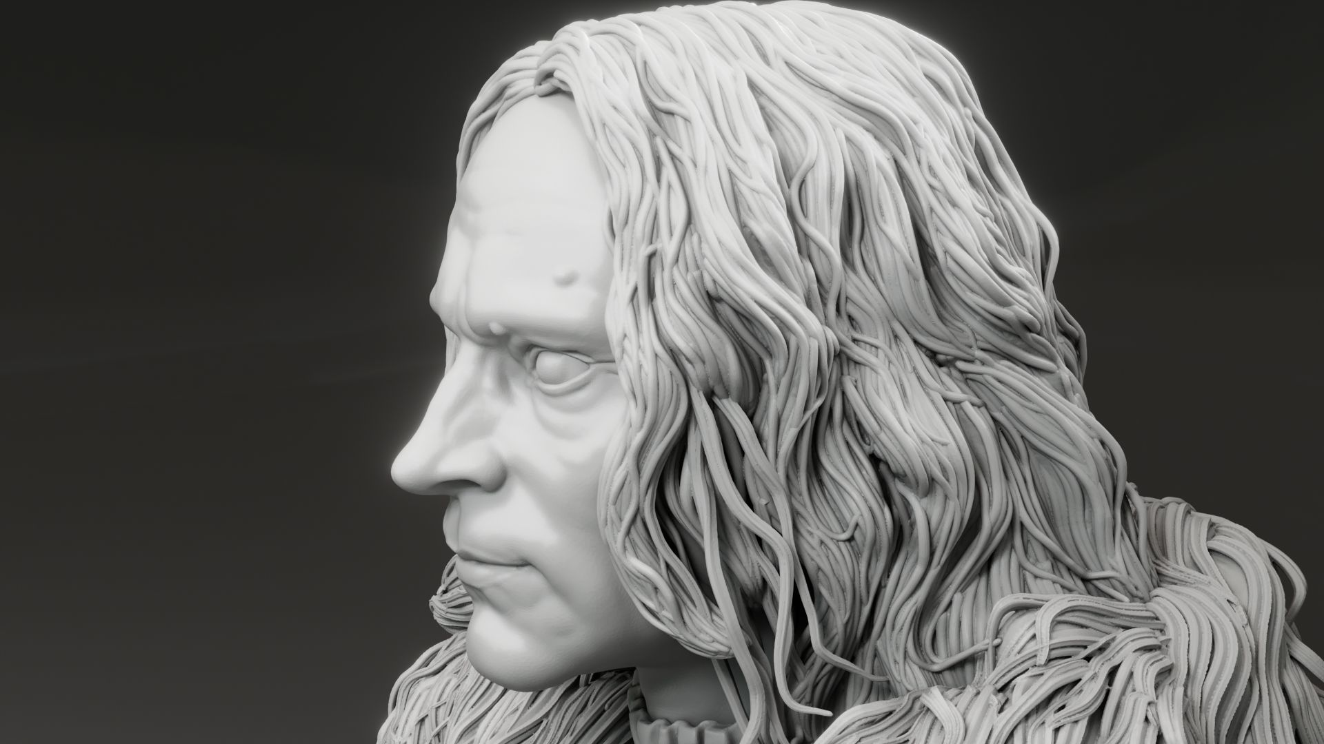 Brad Dourif - Grima Wormtongue - The Lord Of The Rings 3D model 3D ...